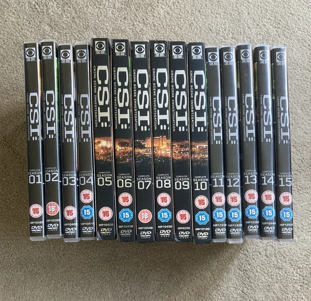 ORIGINAL CSI: CRIME Scene Investigation Las Vegas Complete Series 1-15 ...
