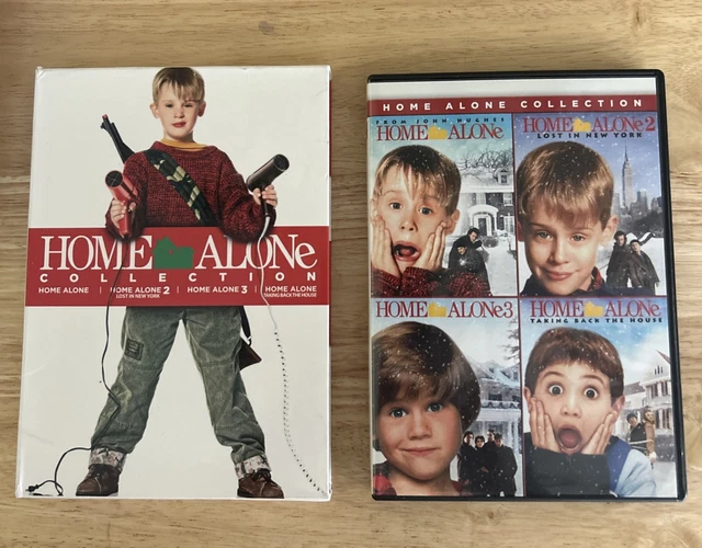 HOME ALONE - Complete Collection (DVD, 2008, 4-Disc Set) Authentic US ...