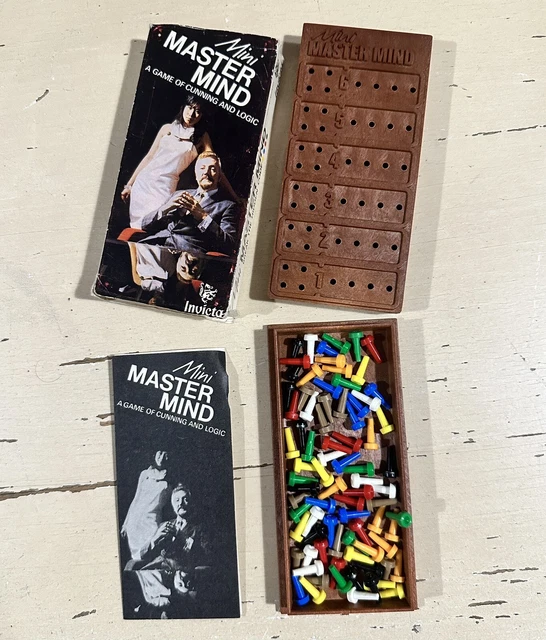 VINTAGE WADDINGTONS MINI Master Mind Game boxed with Instructions £5.00 ...