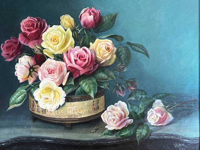 FRANCIS JAMES CHILCOTT - still life - Modern British Artist - oil on ...