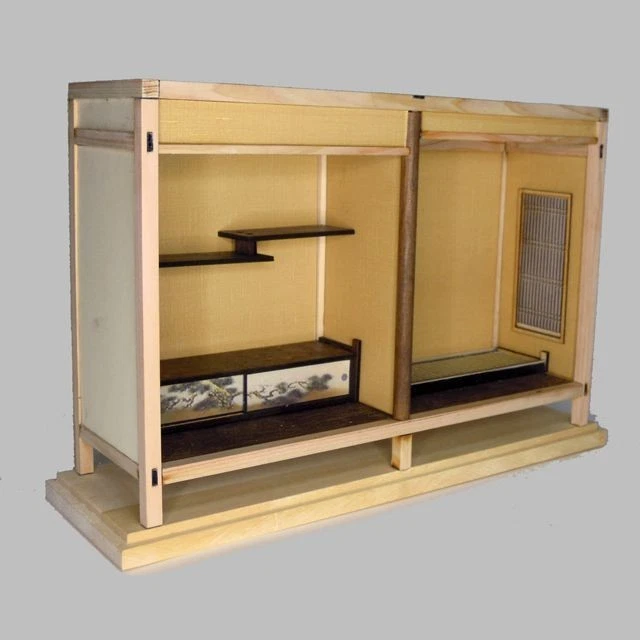 TOKONOMA KIT 1:12 Japanese Style Room Miniature Doll House Kit New £94. ...