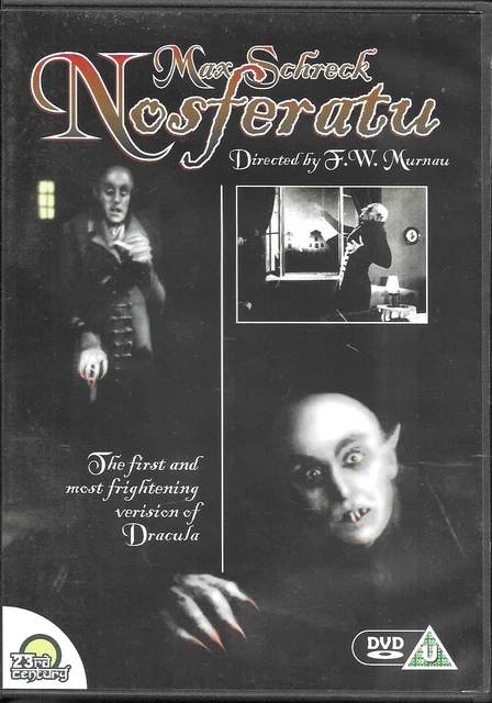 NOSFERATU MAX SHREK DVD film 1922 horror classic Dracula FW Murnau ...