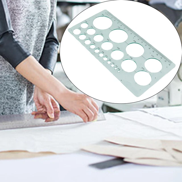 CIRCLE TEMPLATE STENCILS Geometry Scale for Building Formwork Jewelry ...