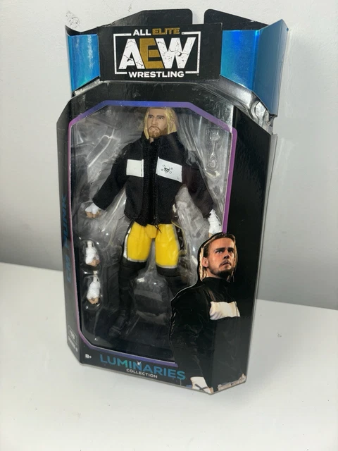AEW CM PUNK Luminaries Series 8 #59 Wrestling Action Figure Wwe Ecw Roh ...