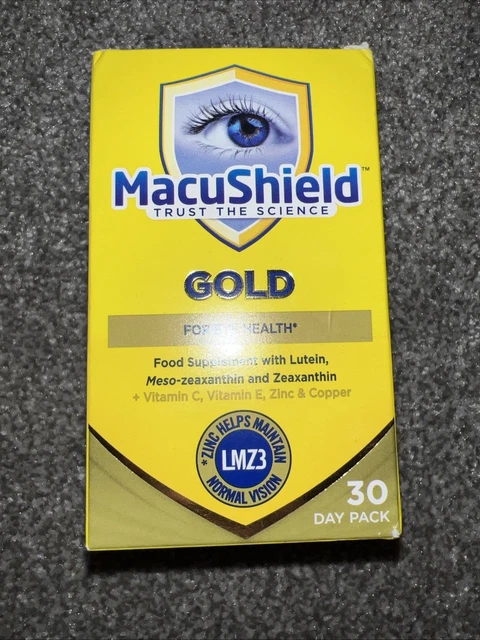MACUSHIELD GOLD EYE Health Supplement Capsules, 30-Day Pack £16.31 ...