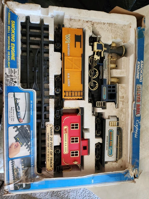 SILVER RAIL EXPRESS Smoking Engine $100.00 - PicClick