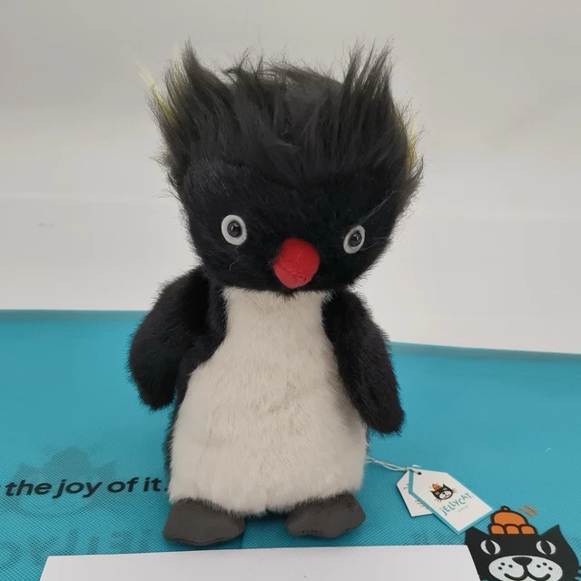 JELLYCAT RONNIE ROCKHOPPER Penguin 23cm soft plush toy new with tags ...