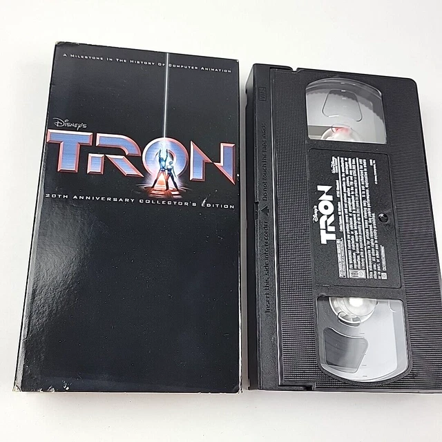 TRON 20TH ANNIVERSARY Collector's Edition VHS 2002 Walt Disney £9.54 ...