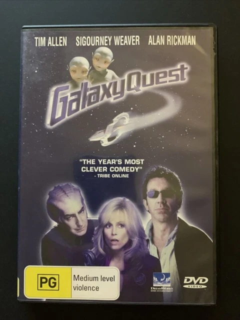 GALAXY QUEST DVD Comedy (1999) Tim Allen, Sigourney Weaver, Alan ...