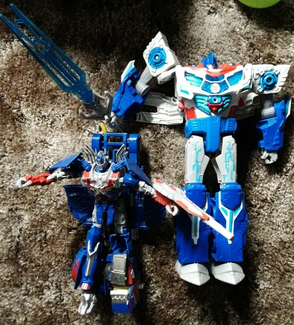 TRANSFORMERS AGE OF Extinction Generations Leader Optimus Prime + Power ...