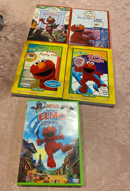 SESAME STREET ELMO'S world dvd lot of 5 £14.32 - PicClick UK