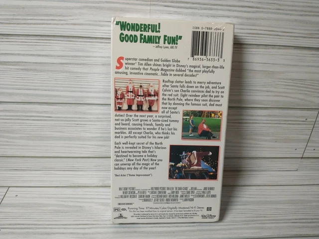 THE SANTA CLAUSE VHS Tim Allen Christmas Movie NEW SEALED £10.03 ...