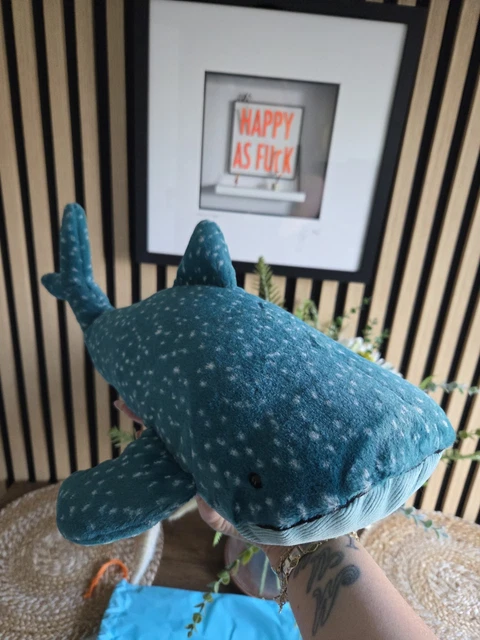 #001 - JELLYCAT Gobfrey Whale Shark - BNWT £45.00 - PicClick UK