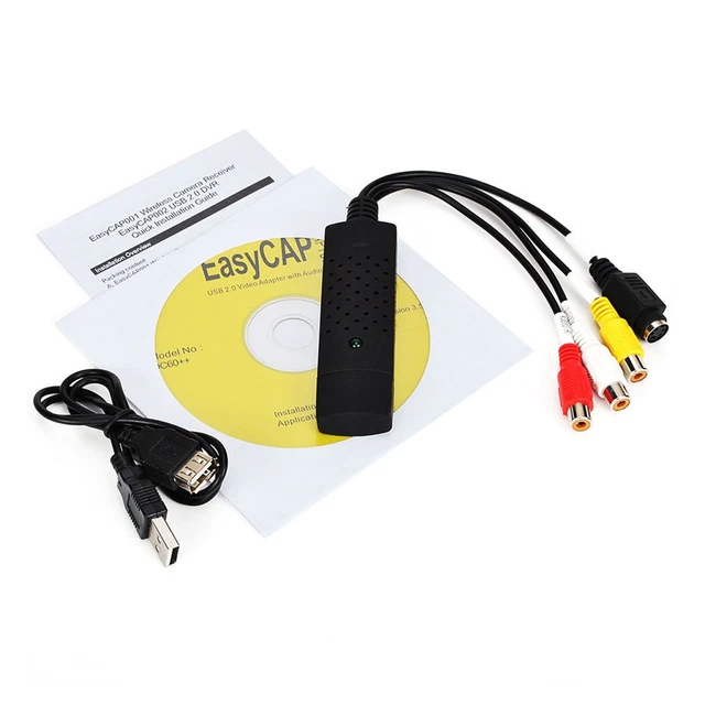 CONVERT VHS TAPES to Digital with USB 20 Video Capture Card and Adapter ...