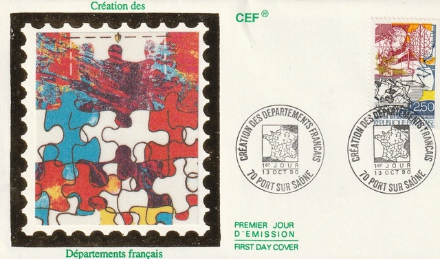 FRANCE 1990 FDC Creation Des Departements Francais Yt 2670 EUR 1,00 ...