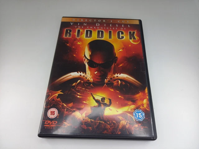 THE CHRONICLES OF Riddick Director's Cut 2 Disc DVD Set 15 Cert Vin ...