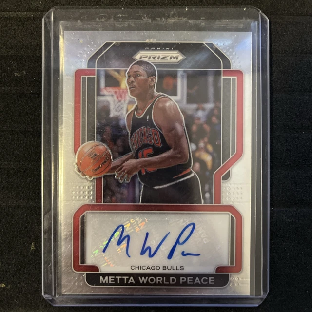 2021-22 PANINI PRIZM Prizm Metta autographe paix mondiale EUR 11,03 ...