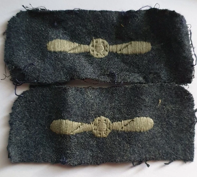 RAF LAC LEADING Aircraftman Rank Badges - Pair - Early Post War - REF3 ...