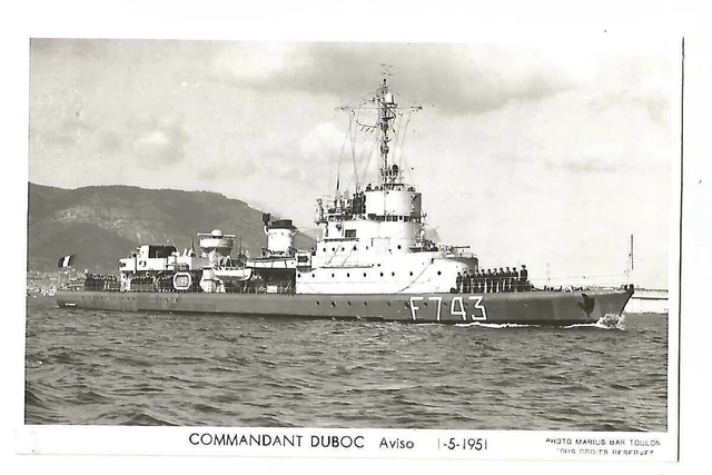 BOAT MARINE OF War France Aviso Commandant Duboc £1.73 - PicClick UK