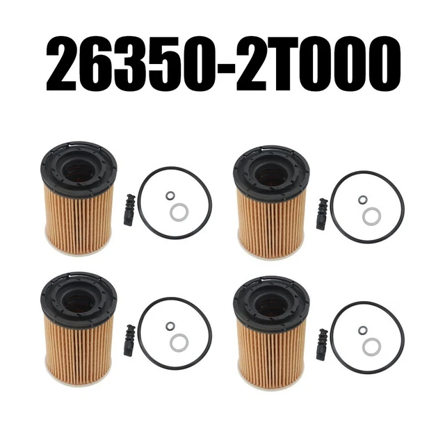 FILTRE HUILE moteur premium OEM 263502T000 pour Genesis GV70 GV80 G80 4 ...