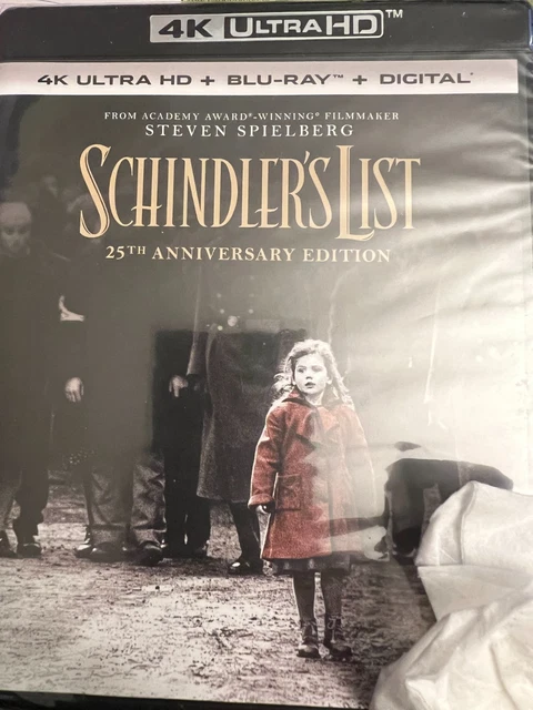 SCHINDLER'S LIST (BLU-RAY / 4K Ultra HD Blu-ray, 2019, 2 Disc Set ...