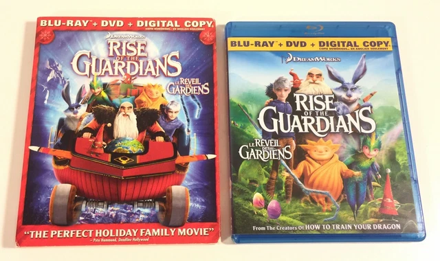 RISE OF THE Guardians - Blu ray + DVD Disc Movie with SlipCover - 2013 ...