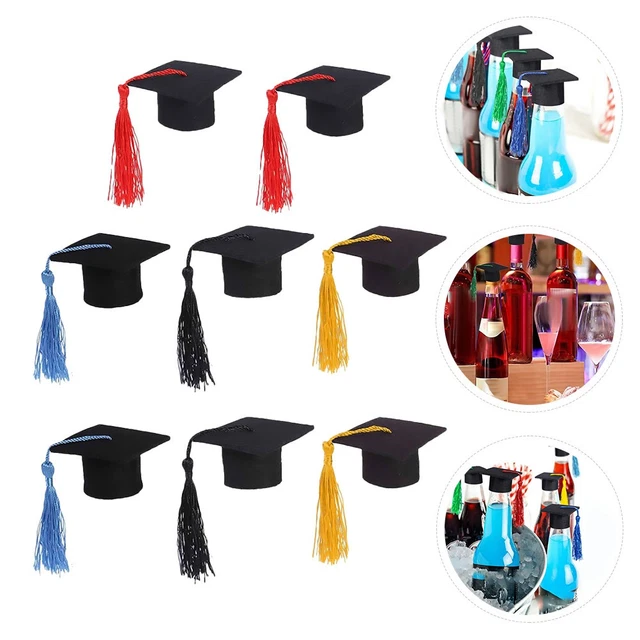 8 PCS MINI Doctoral Caps Funny Photo Props Hat Ornaments Grad Hats $19. ...