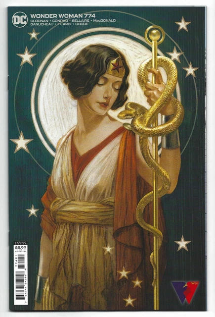 WONDER WOMAN #774 2021 non lue carte Joshua Middleton variante stock ...