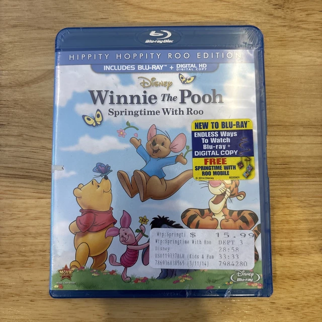 DISNEY’S WINNIE THE Pooh: Springtime with Roo (Blu-ray, 2014) New ...
