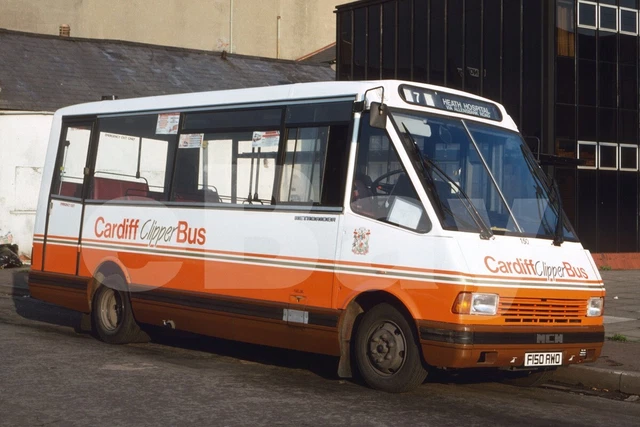 BUS PHOTO - Cardiff Clipper Bus 150 F150AWO MCW Metrorider £1.19 ...
