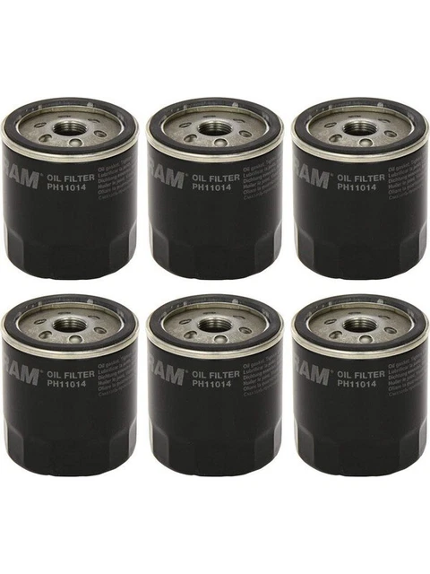 6 X FRAM Oil Filter PH11014 fits Peugeot 306 2.0 N5,N3,7C,7A S16 $129. ...