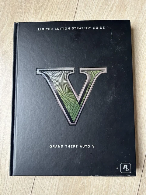 GRAND THEFT AUTO V (GTA V) Limited Edition Strategy Guide - Hardcover ...