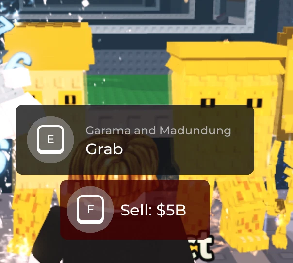 STEAL A BRAINROT Character- Garama and Madundung Gold-62.5mil/s Very ...