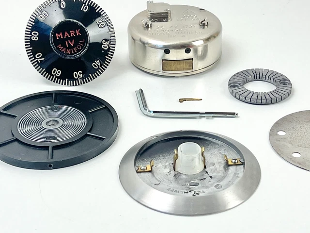 1989 CHUBB MK4 Manifoil Safe Lock Military MoD Global Government Vault ...