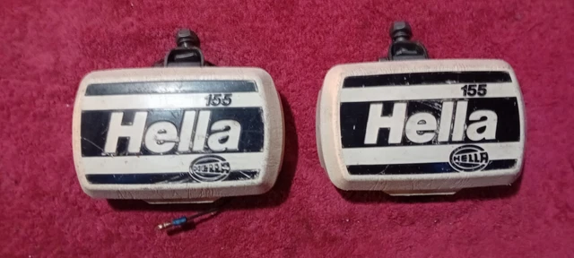 HELLA 155 DRIVING Lights (Pair) - Porsche, Jaguar £198.20 - PicClick UK