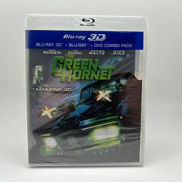 *SEALED* THE GREEN HORNET Blu-Ray 3-Disc Combo Pack 2011 (Blu-Ray, 3D ...