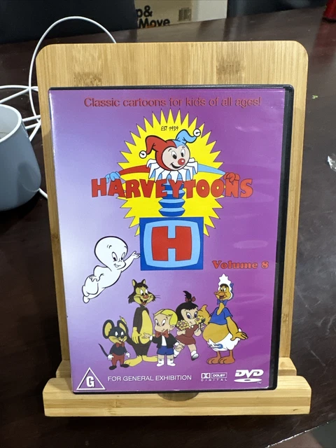 HARVEYTOONS / HARVEY Toons Volume 8 region 4 DVD (classic kids cartoons ...