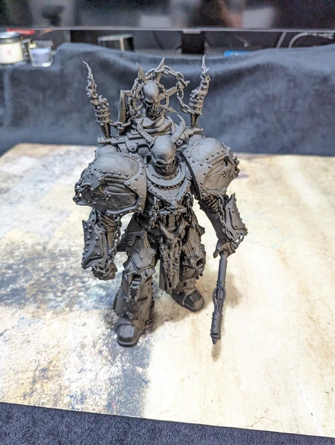 GIANT CHAOS SPACE Marine The COLONEL from Sanix Warhammer 40k Games ...