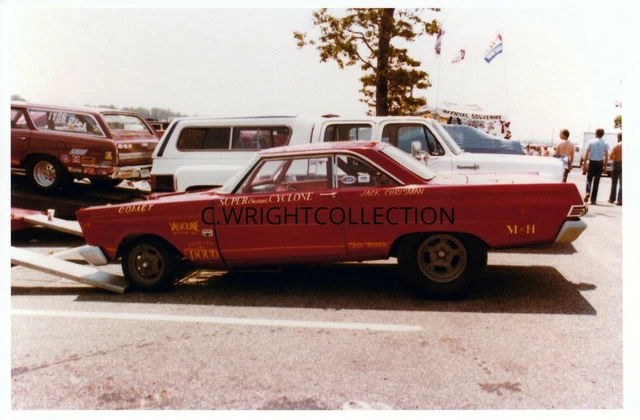 VINTAGE DRAG RACING-JACK Chrisman's 1965 Comet CYCLONE-1984 NHRA ...