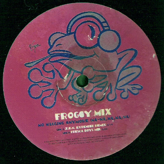 FROGGY MIX - No Nagging Na-Na Na Na - disque vinyle d'occasion 12 ...