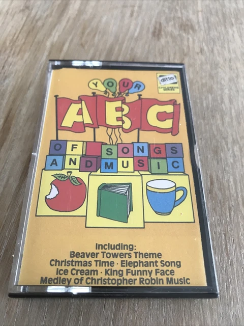 CHILDREN’S SONGS CASSETTE - Your ABC Of Songs And Music - Pickwick £10. ...