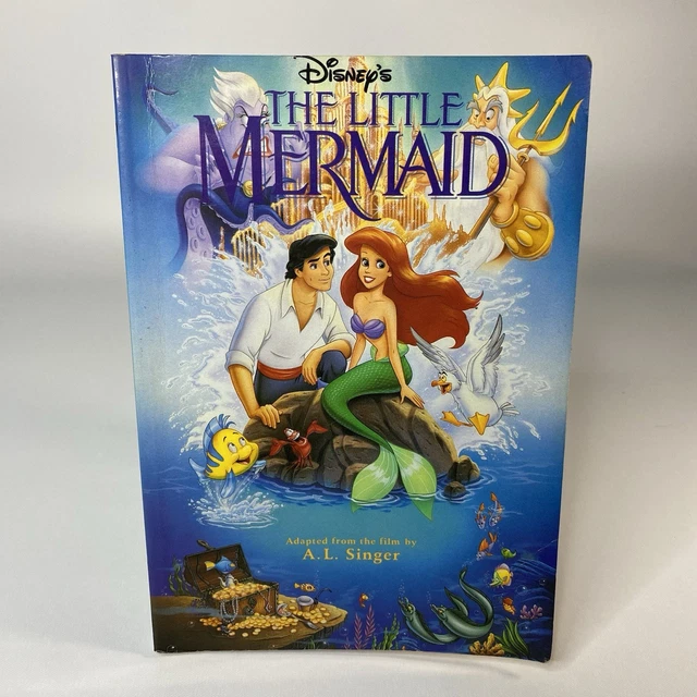 DISNEY'S THE LITTLE Mermaid A.L Singer Film Adaptation 1st Ed Paperback ...