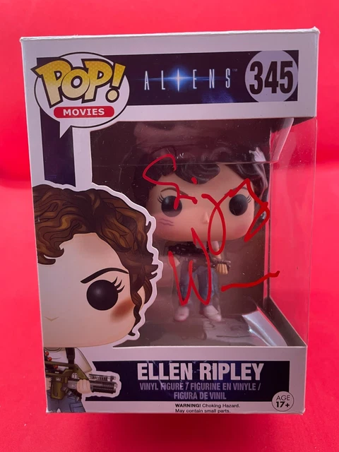 SIGOURNEY WEAVER SIGNED Autogramm Funko Pop ALIENS in Person autograph ...