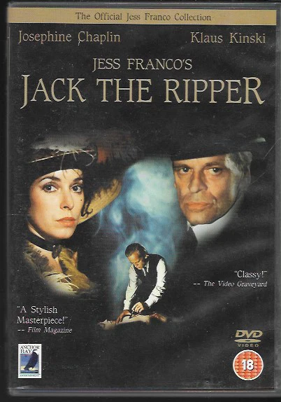 JACK THE RIPPER (Jess Franco) Genuine R2 Dvd Klaus Kinski Josephine ...