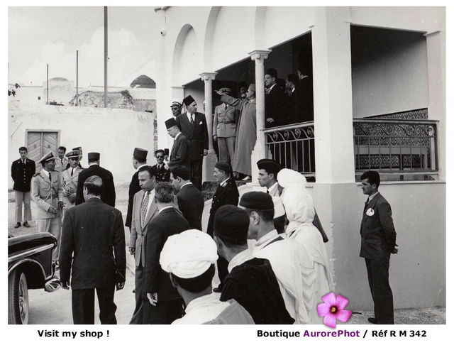 MAROC, PERSONNALITÉS & Militaires, Roi Mohamed 5, Général Oufkir -M342 ...