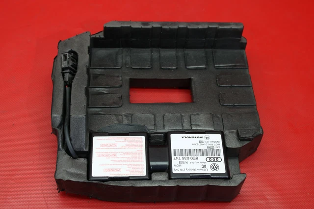 AUDI A8 4E Batterie Notstrombetrieb 8E0035747 Telematik Steuergerät ...