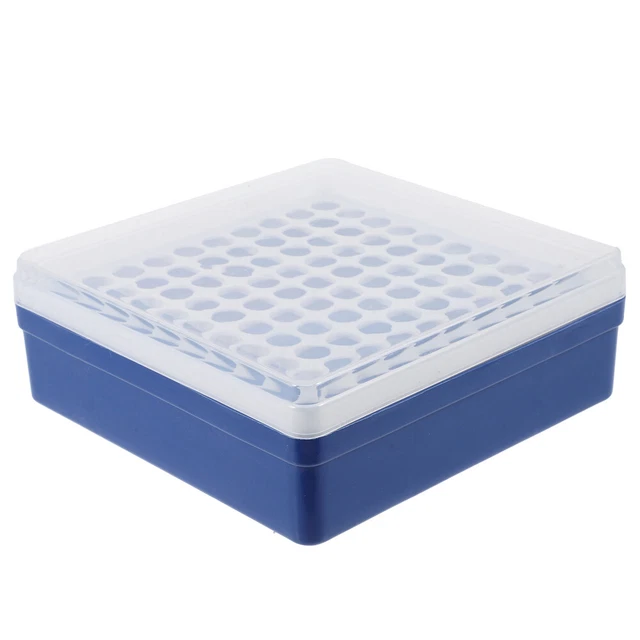 TEST TUBE ORGANIZER Laboratory Tubes Storage Centrifuge Box £8.99 ...