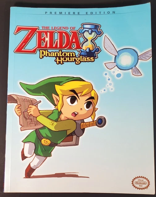THE LEGEND OF Zelda Phantom Hourglass Strategy Guide With Map Poster ...