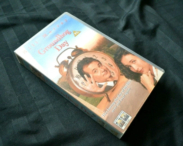 VHS VIDEO CASSETTE Movie Groundhog Day Bill Murray 1993 EUR 14,64 ...
