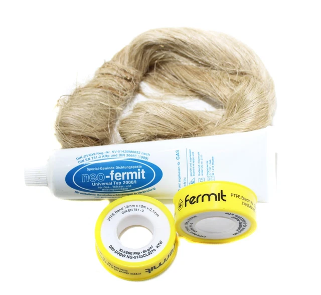 FERMIT 01062 NEO-SET 150g Tube Plus 50g Hanf + 2xFRp EUR 7,68 - PicClick DE